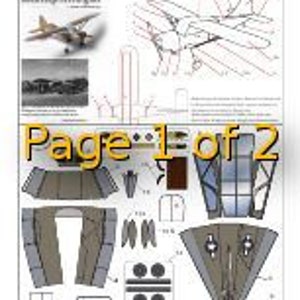 Stinson L-5 Paper Model 1/48 Scale WWII Aircraft Model - Digital PDF to ...