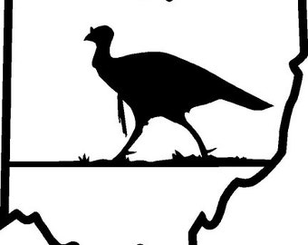 Turkey hunting decal | Etsy