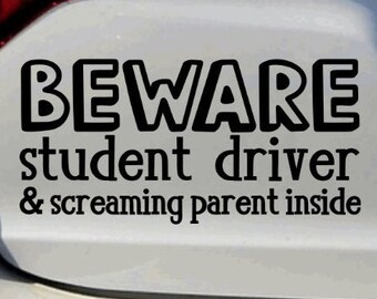 New Driver Sticker - Etsy
