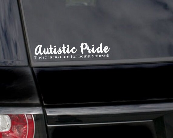 Autistic Pride Autism Sticker Aspie Neurodiversity | Etsy