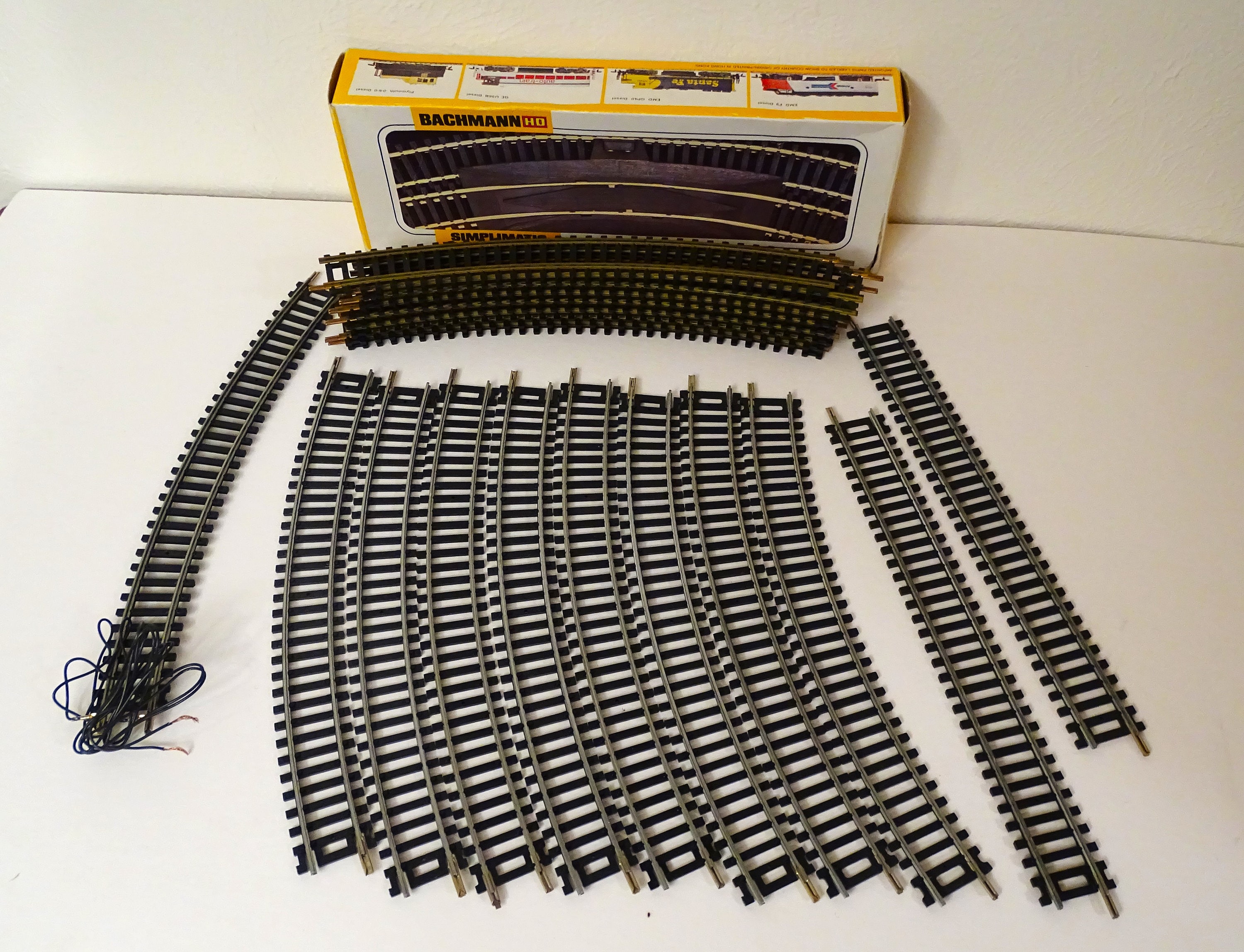 Vintage Bachmann HO Train Set - Etsy