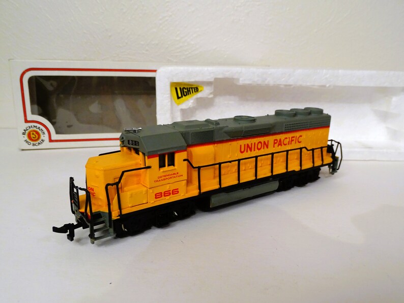 Vintage Bachmann HO Train Set - Etsy