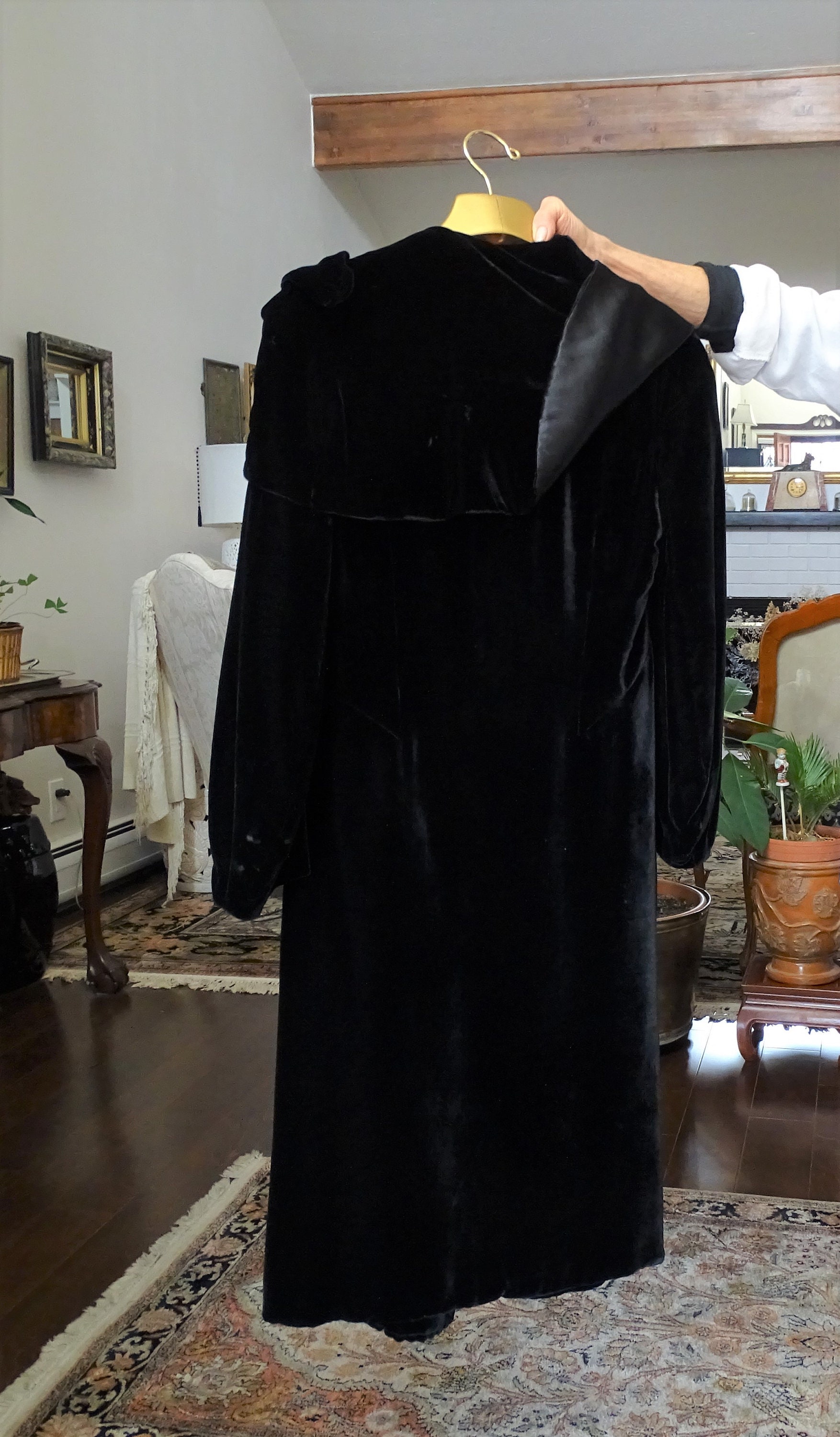 1940's Velvet Opera Coat - Etsy