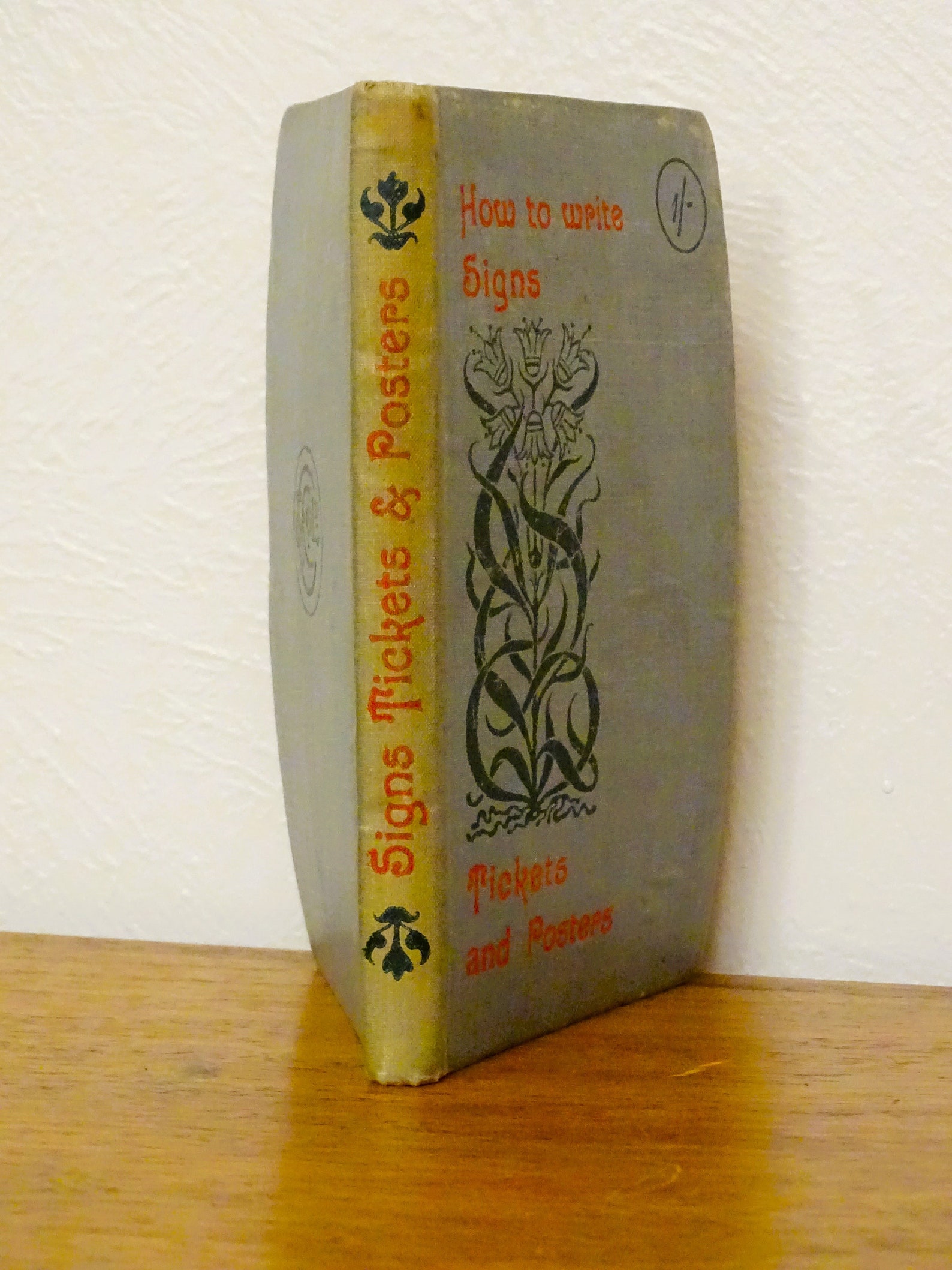 How to Write Signs, Tickets and Posters by Paul Hasluck - Etsy UK