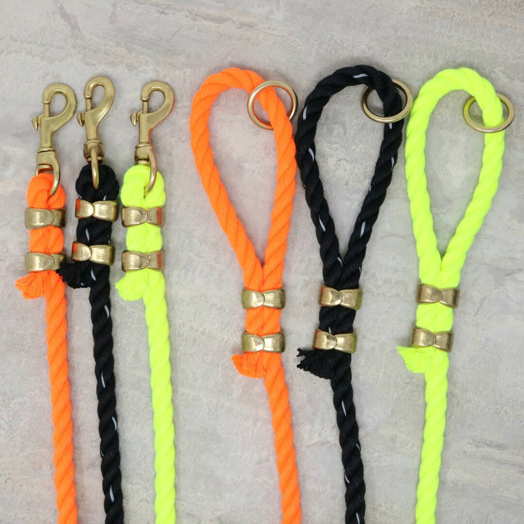 Beacon Collection High Visibility Rope Leashes - Etsy