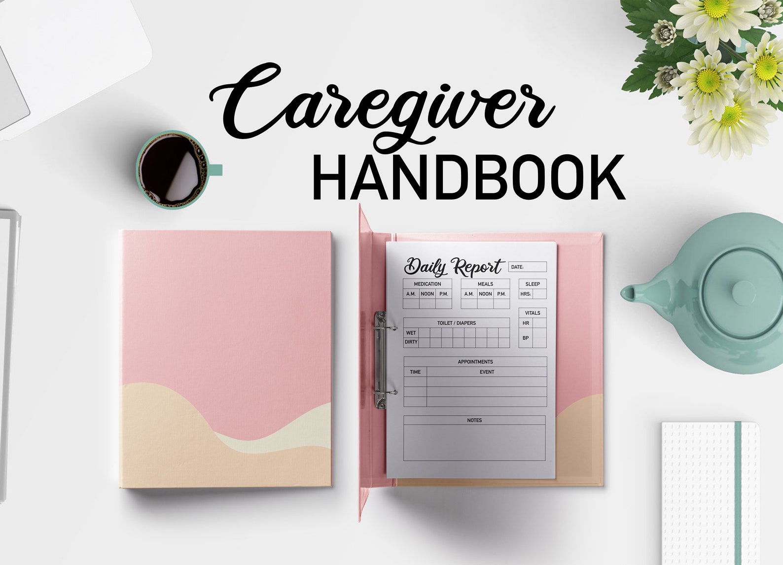 Caregiver Handbook: Tracker & Communication Guide - Etsy