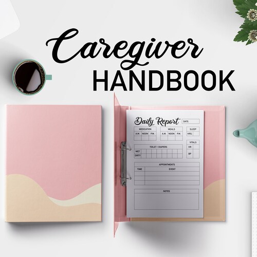 Caregiver Handbook: Tracker & Communication Guide - Etsy
