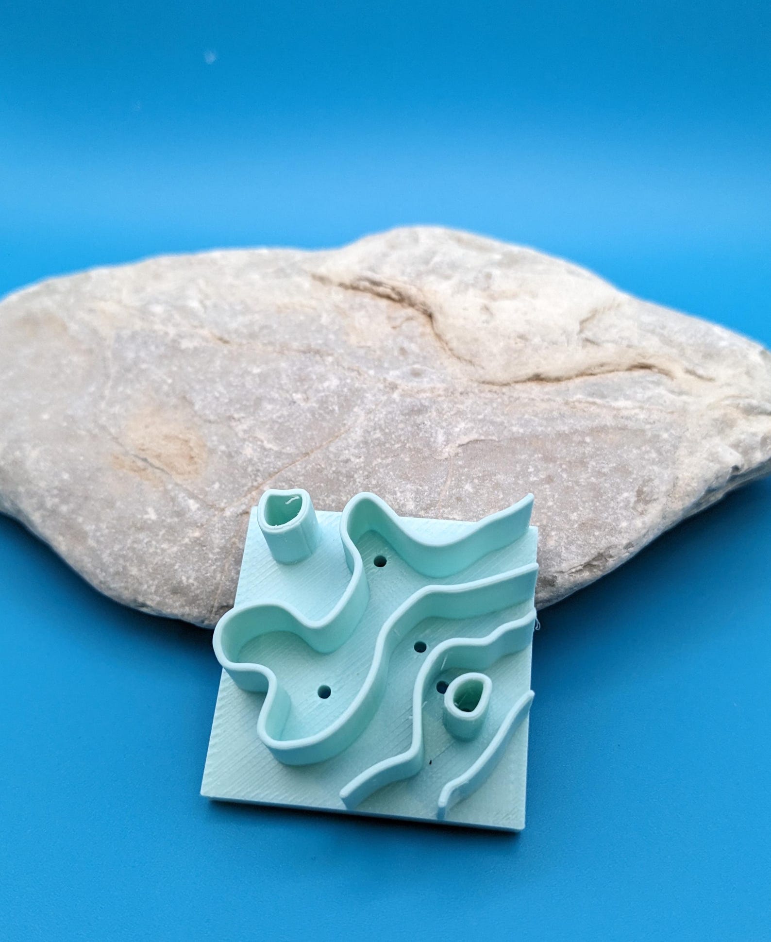 Imprint Tool 3-D Stamp Polymer Clay Mokume Gane Texture Mica Shift ...