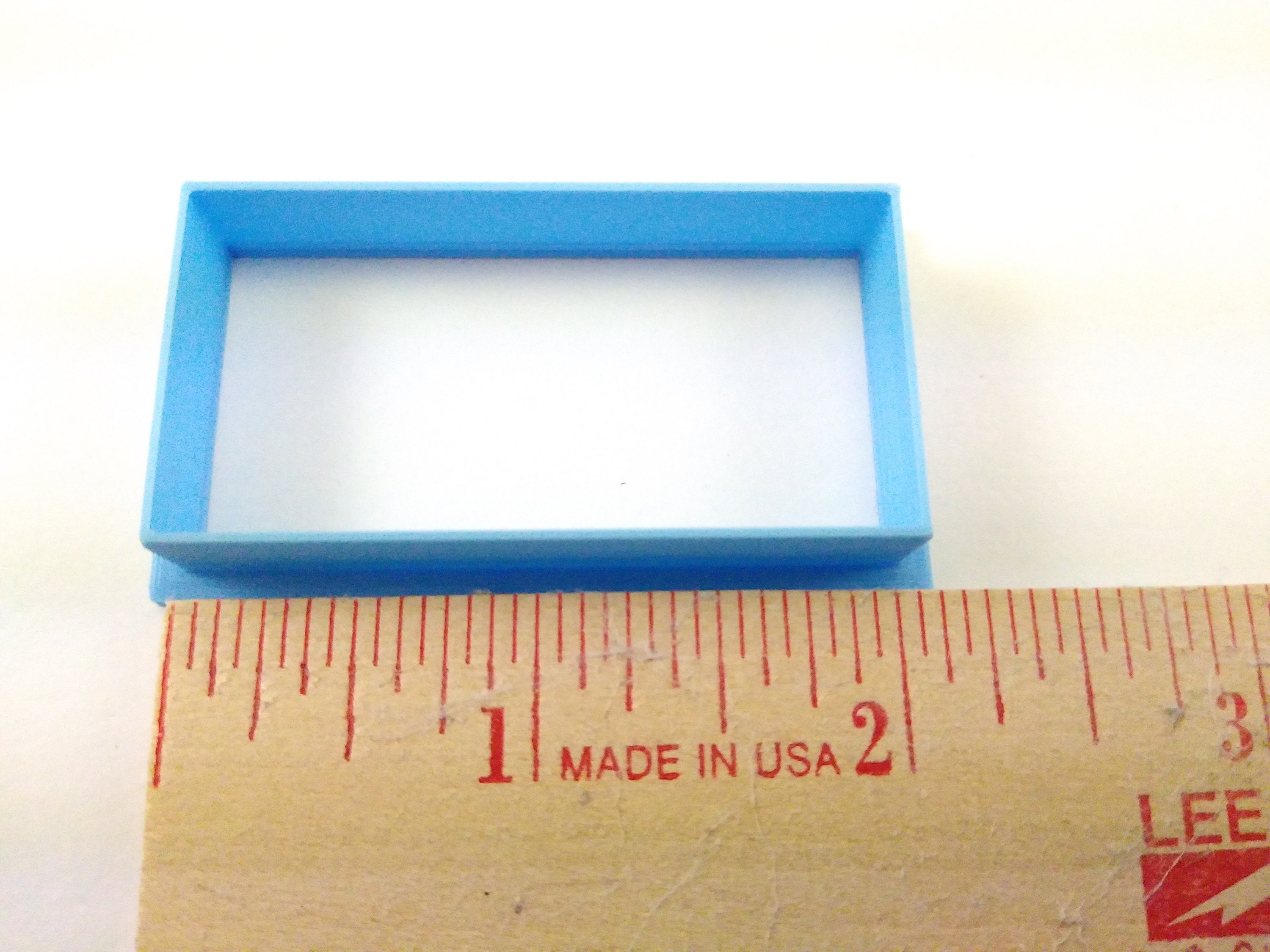 Polymer Clay Rectangle Cutters, Set of Three 1 1/2 X 3/4, 2 X 1, and 2 ...