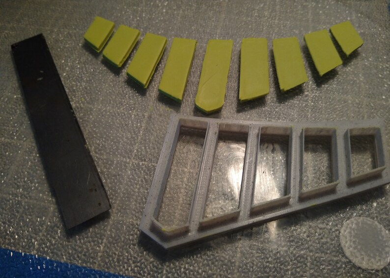 Polymer Clay Collar Necklace Cutter Set Graduated Bib - Etsy