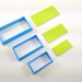 Polymer Clay Rectangle Cutters, Set of Three 1 1/2 X 3/4, 2 X 1, and 2 ...