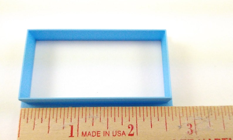 Polymer Clay Rectangle Cutters Set of Three 1 1/2 X 3/4 2 X | Etsy