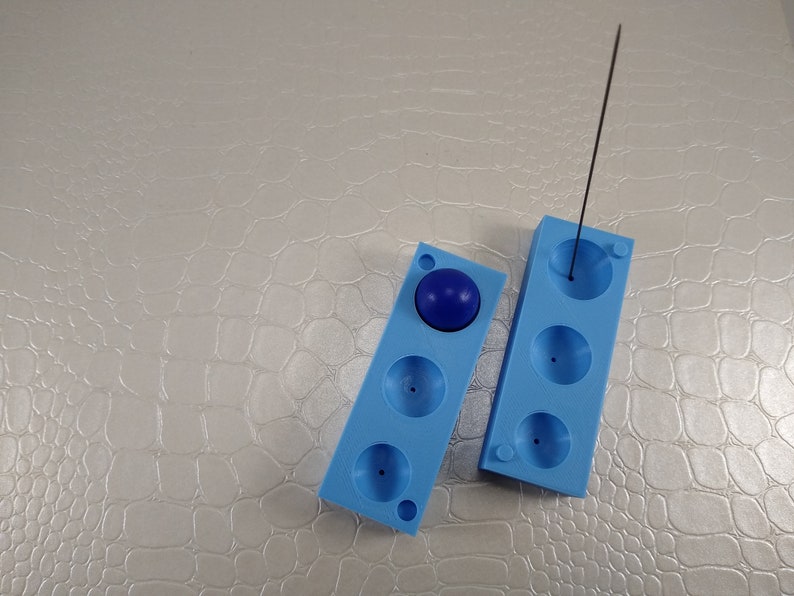 Cleanly Ream Holes in Beads. Bead Hole Mold for 12 14 16 Mm - Etsy