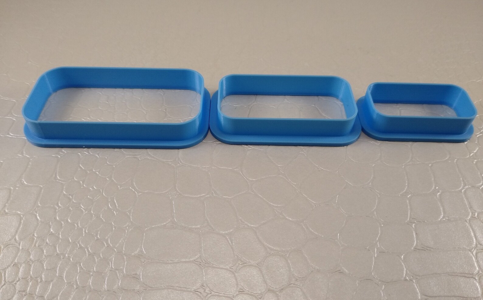 Rectangle Cutters With Rounded Corners Set of 3 Polymer Clay - Etsy