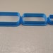 Rectangle Cutters With Rounded Corners, Set of 3 Polymer Clay Cutters ...