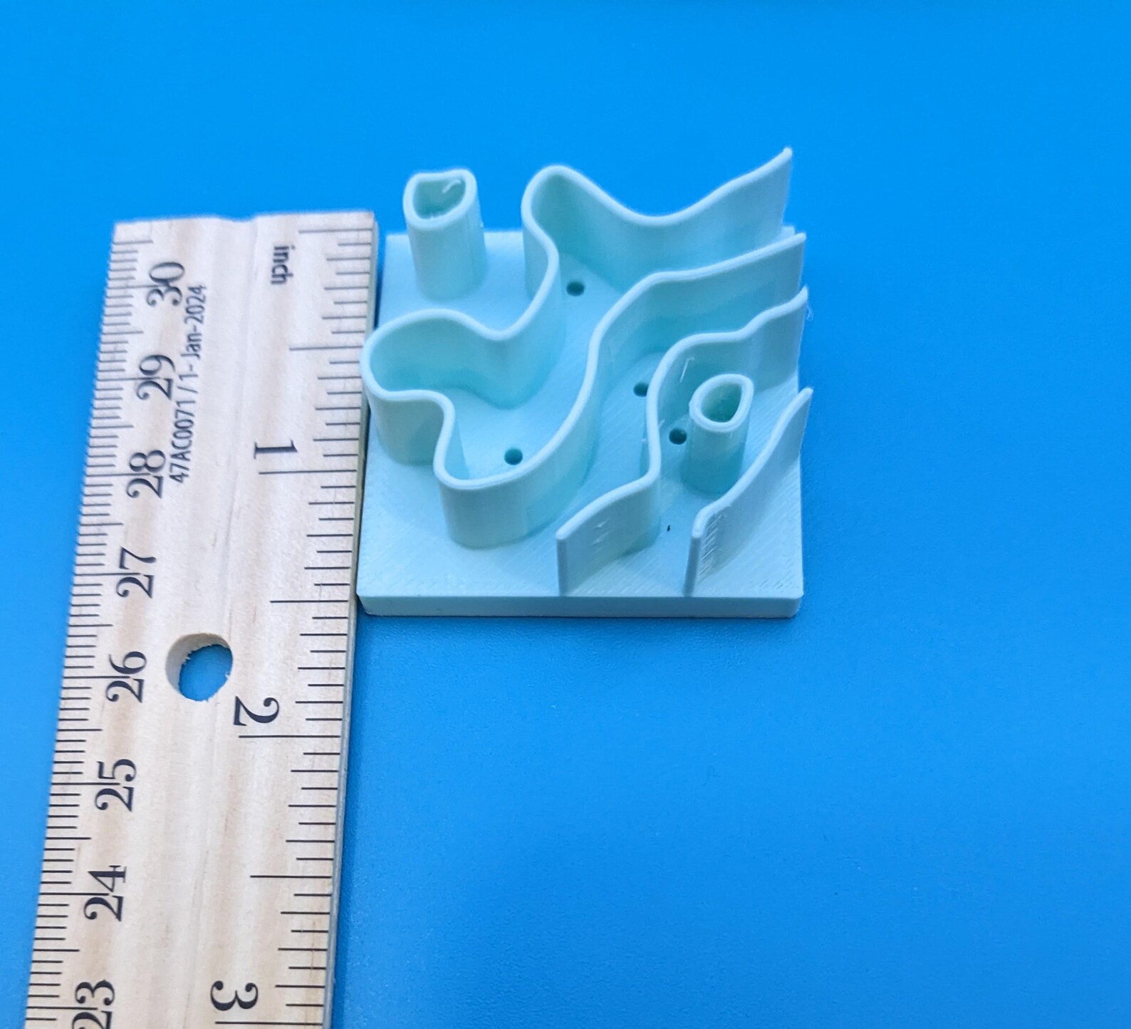 Imprint Tool 3-D Stamp Polymer Clay Mokume Gane Texture Mica Shift ...