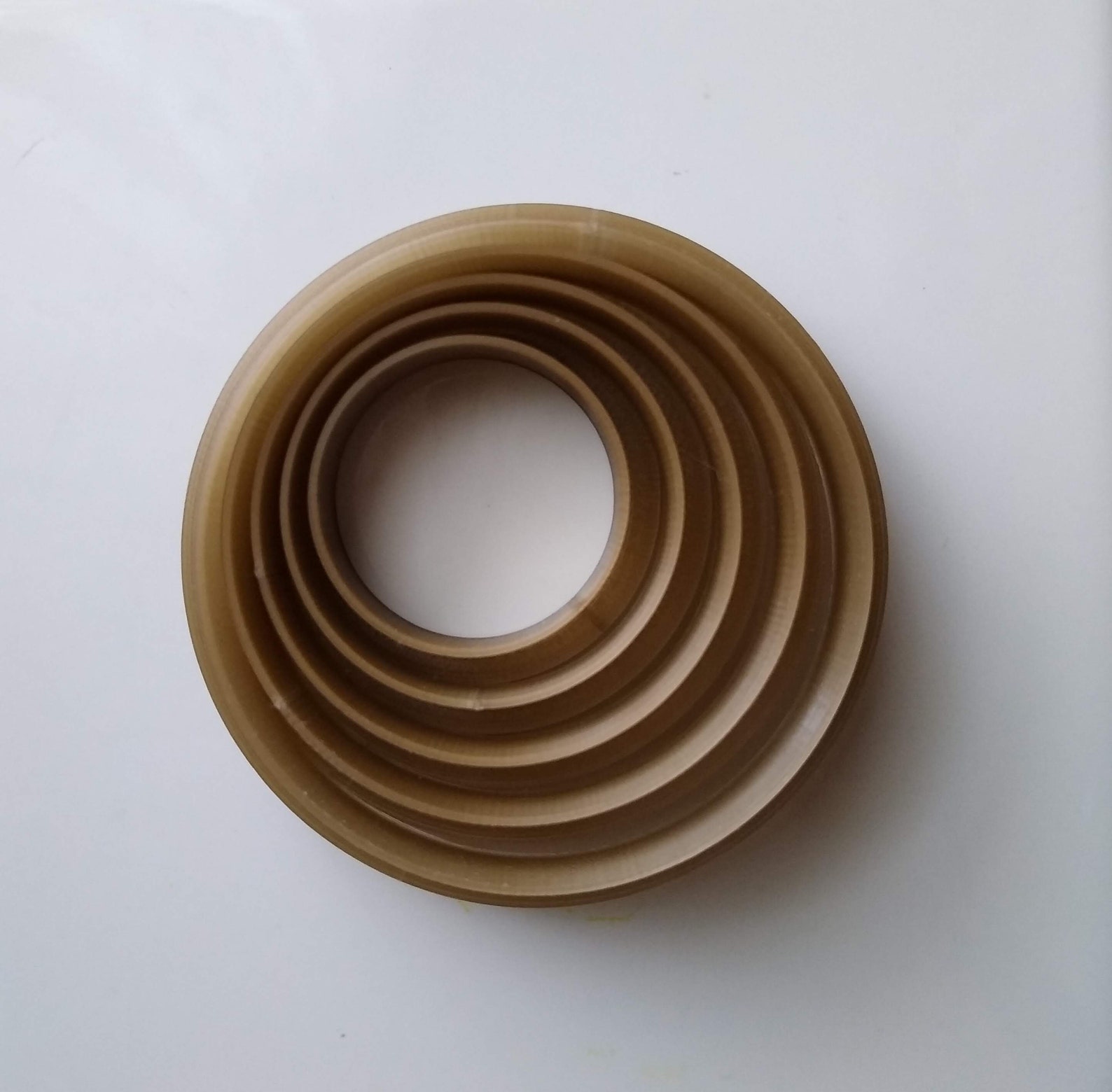 Circle Cutters Set of 5 Stackable Cutters Circular Geometric | Etsy