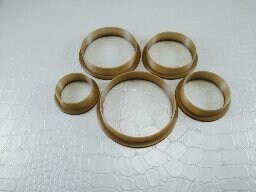 Circle Cutters Set of 5 Stackable Cutters Circular Geometric | Etsy