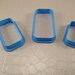 Rectangle Cutters With Rounded Corners, Set of 3 Polymer Clay Cutters ...