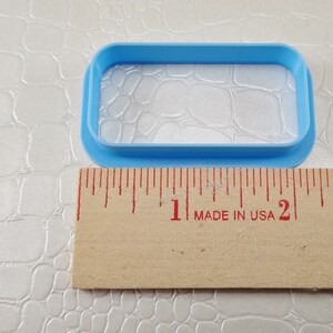 Rectangle Cutters With Rounded Corners, Set of 3 Polymer Clay Cutters ...