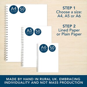 Train Spiral Notebook A4 Notebook A5 Notebook A6 Plain Lined Flying ...