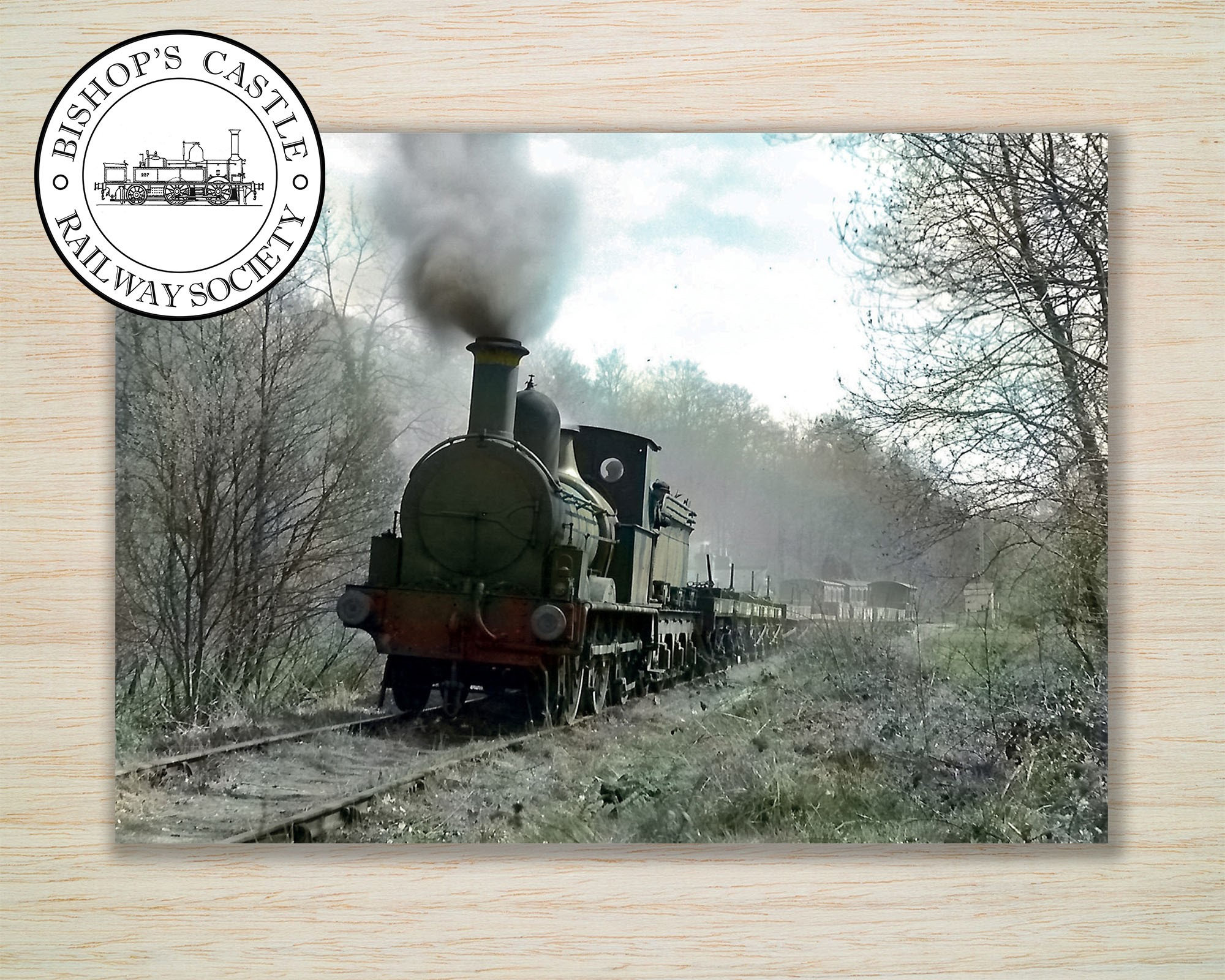 Steam Train Birthday Card Vintage Steam Engine Greeting Card Locomotive ...