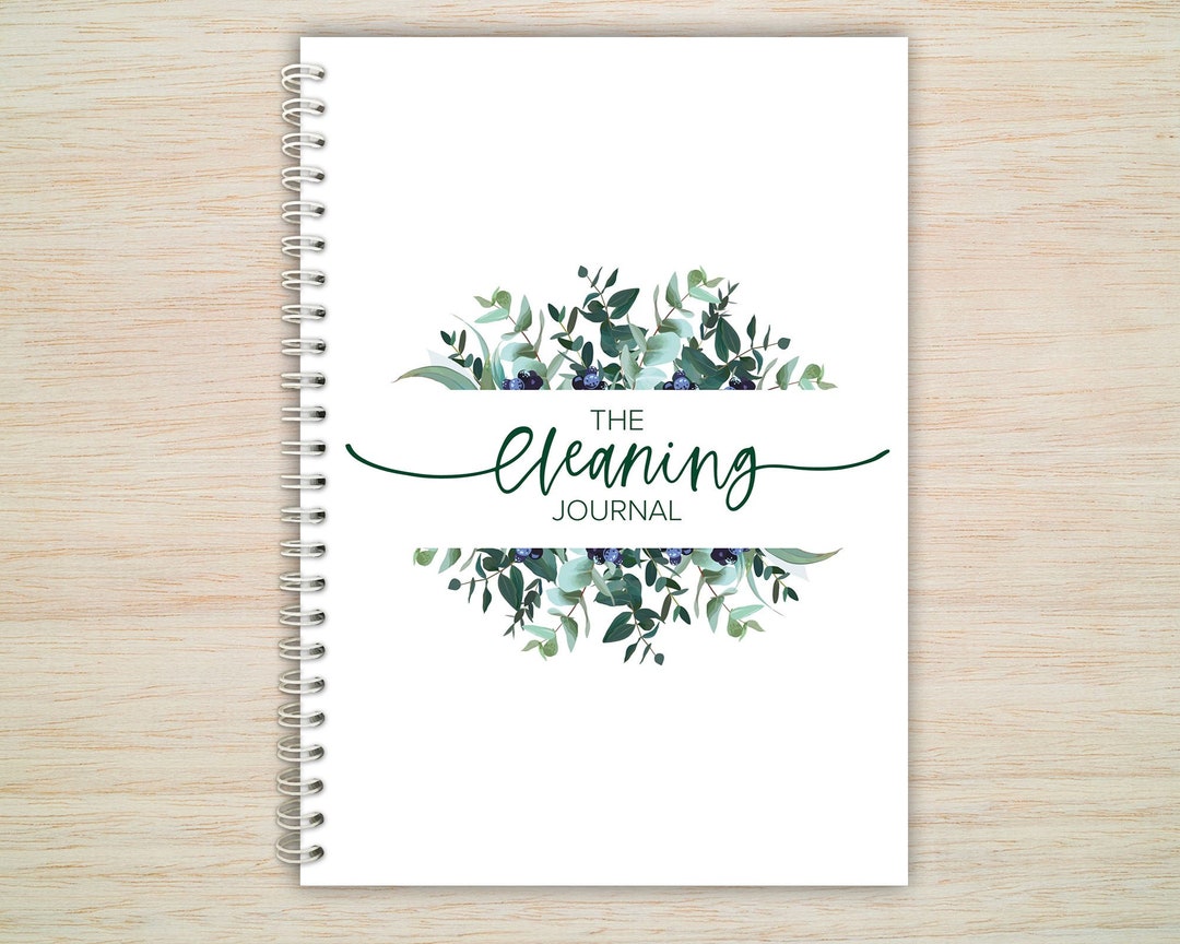 The Cleaning Journal Daily Planner Cleaning Schedule Book Cleaning ...
