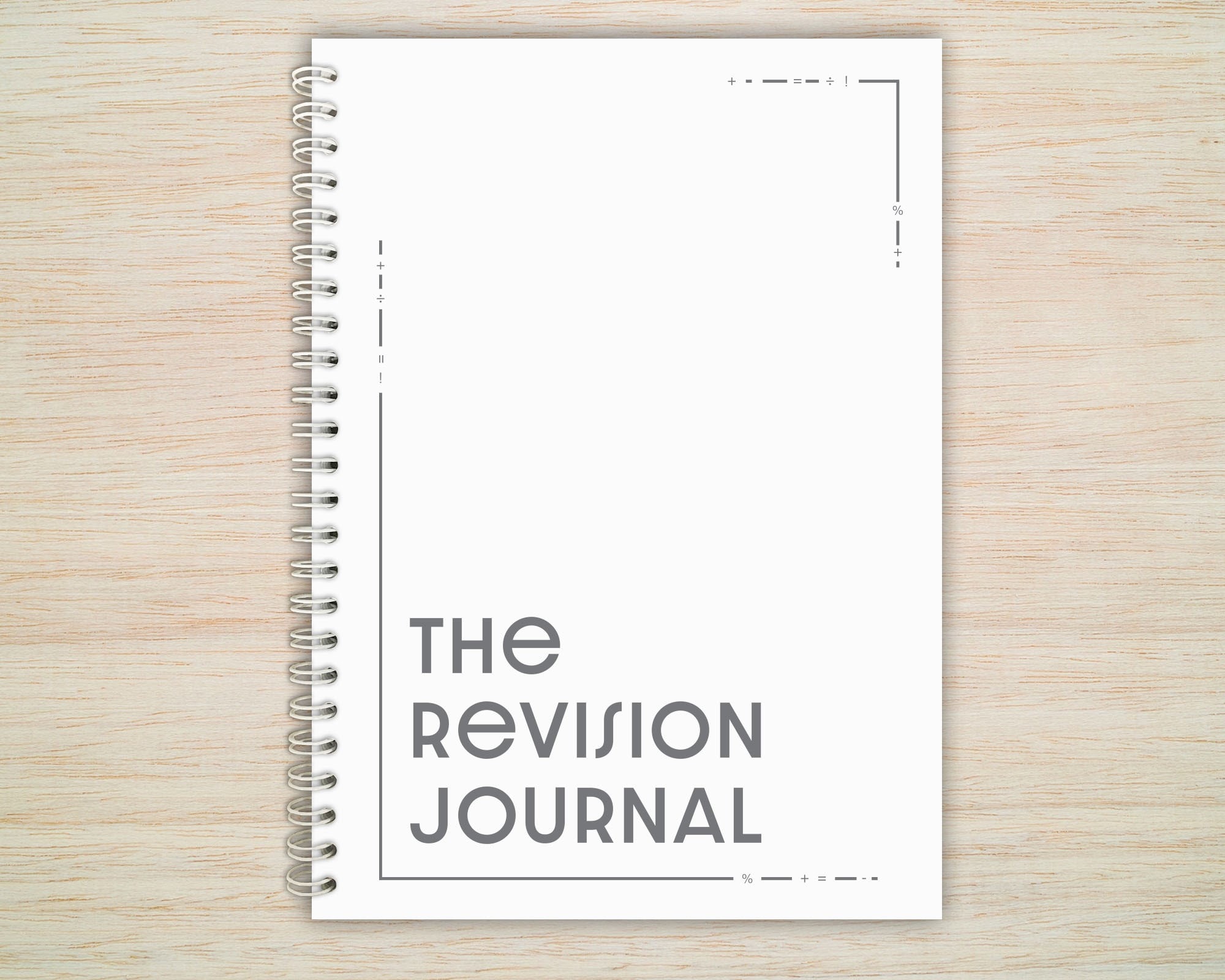 Revision Journal School Study Planner Notebook GCSE Exam Diary ...