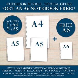 Train Spiral Notebook A4 Notebook A5 Notebook A6 Plain Lined Flying ...