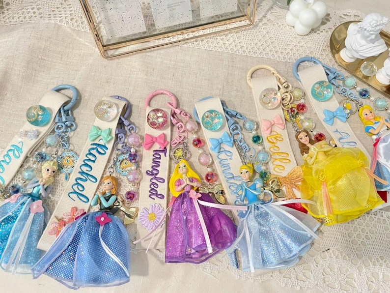 Magical Princess Keychain - Custom Name Gift for Your Little Princess ...