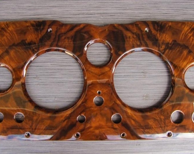 Jaguar XK150,XK150S Walnut Burl Wood Dashboard Center Instrument/dash ...