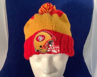 49ers Knit Hat | Etsy