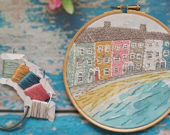 Coastal Embroidery | Etsy