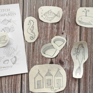 Ocean Stick and Stitch Embroidery Designs: Nautical Needlework ...
