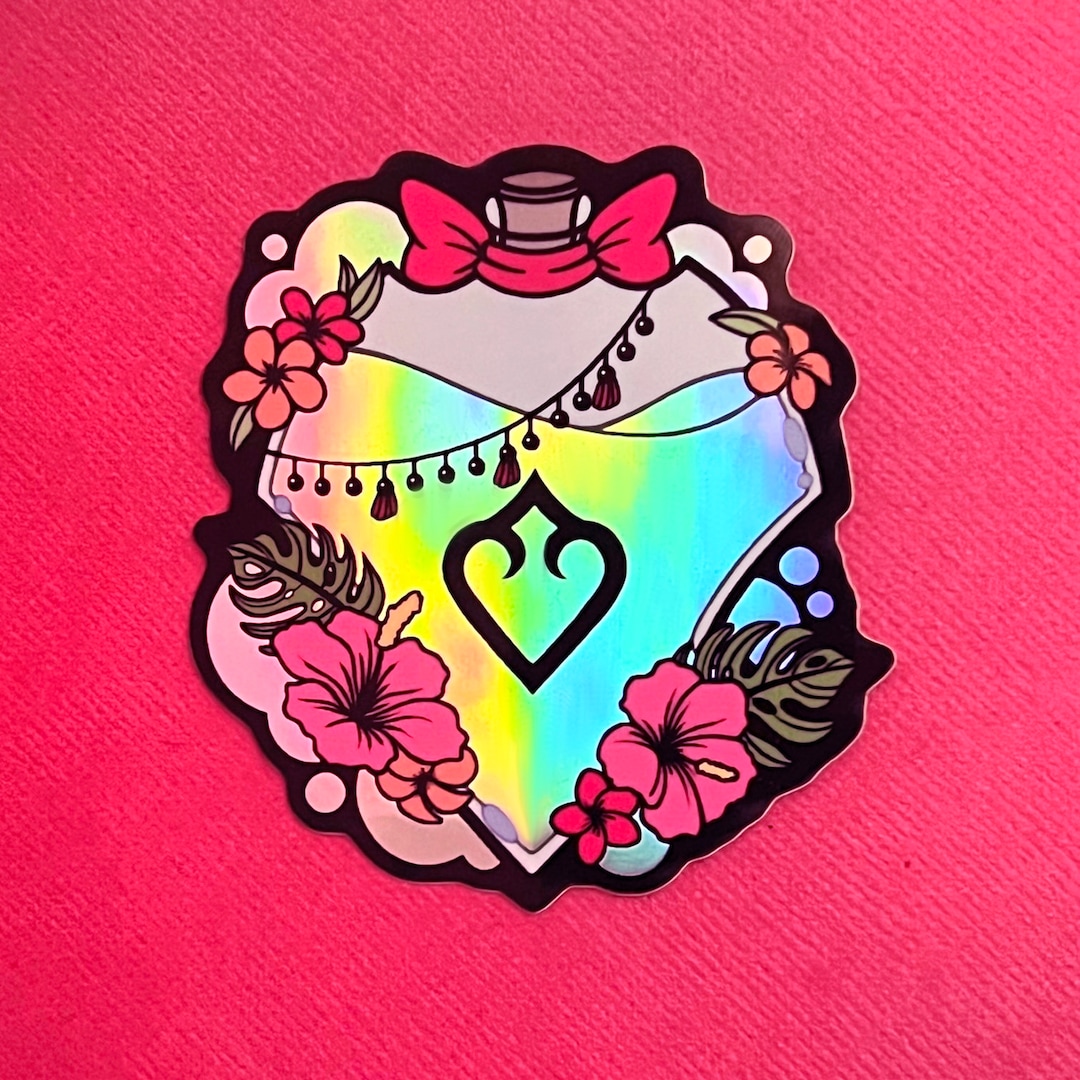 FFXIV Inspired Dancer Soul Stone Vial - Holographic Gloss Vinyl Sticker ...