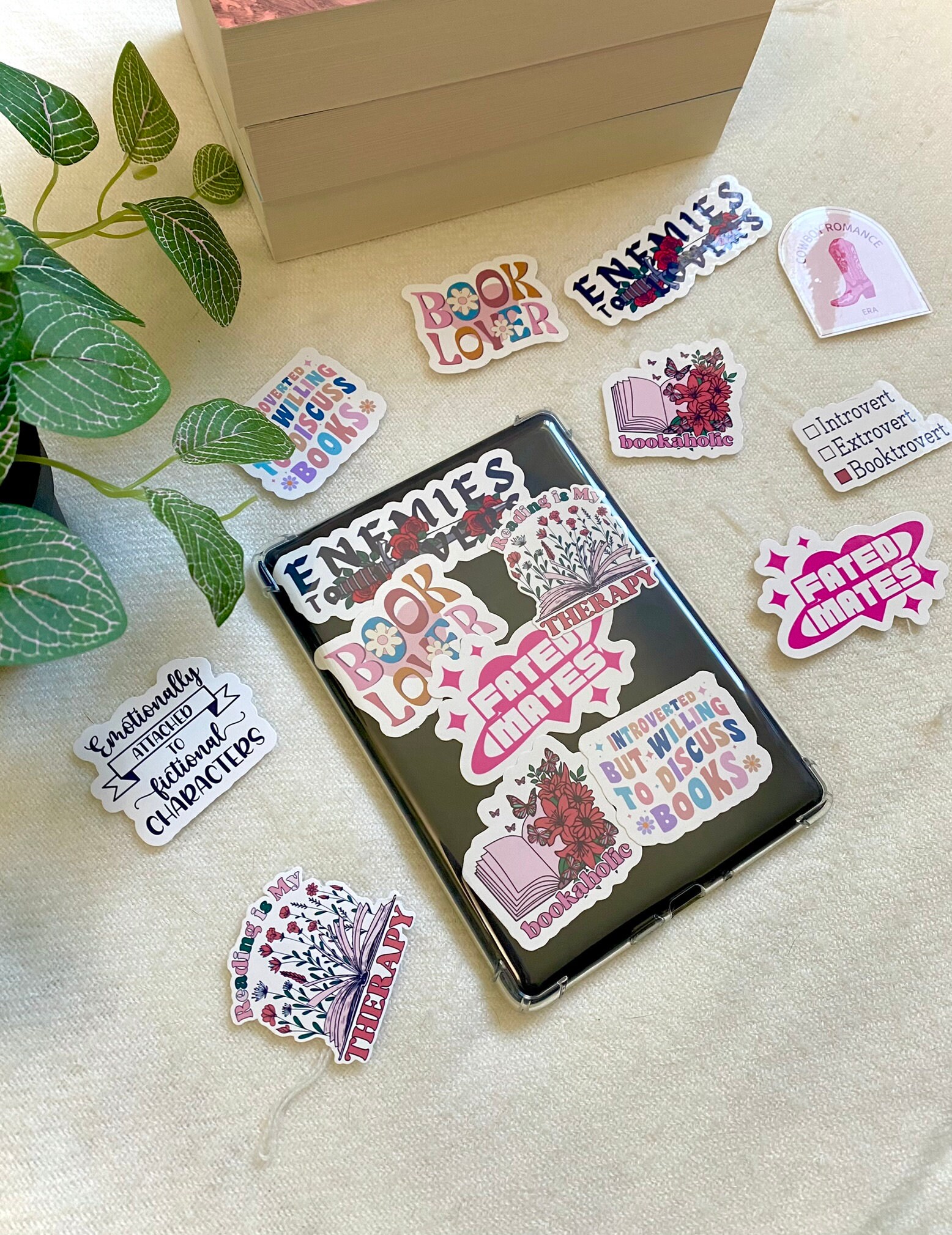 Cowboy Romance Reader Sticker, Bookish Sticker, Book Lover Gift ...