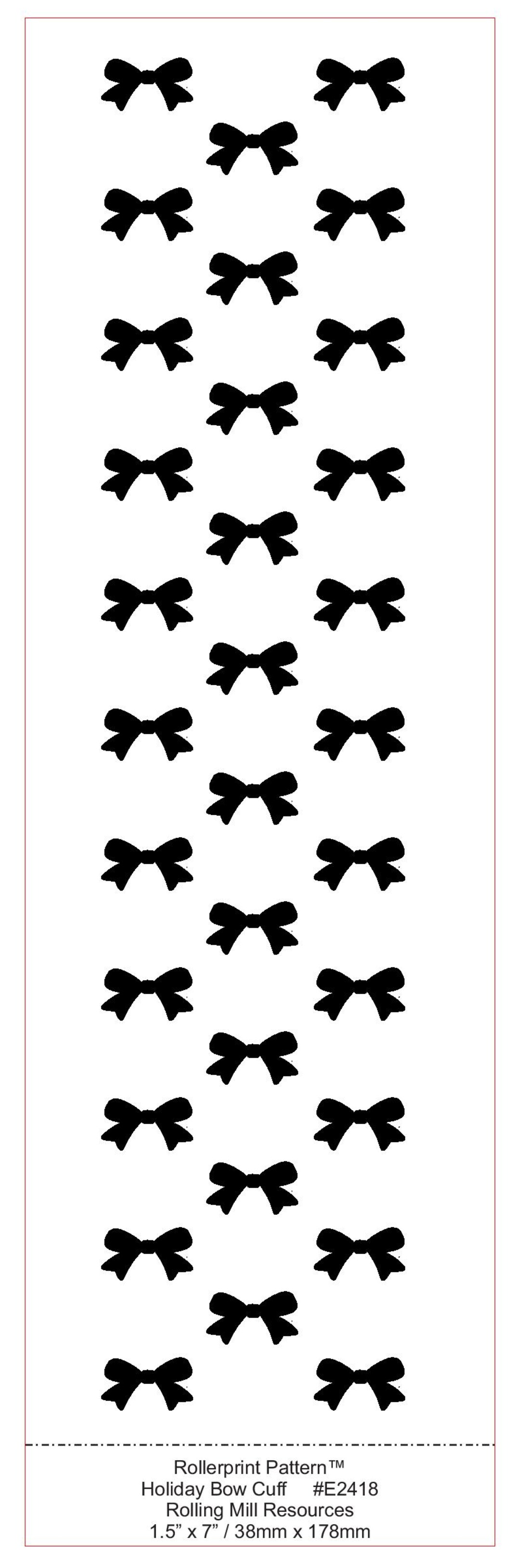 2418 Rolling Mill Pattern | Rolling Mill Texture | Metal Clay Texture ...