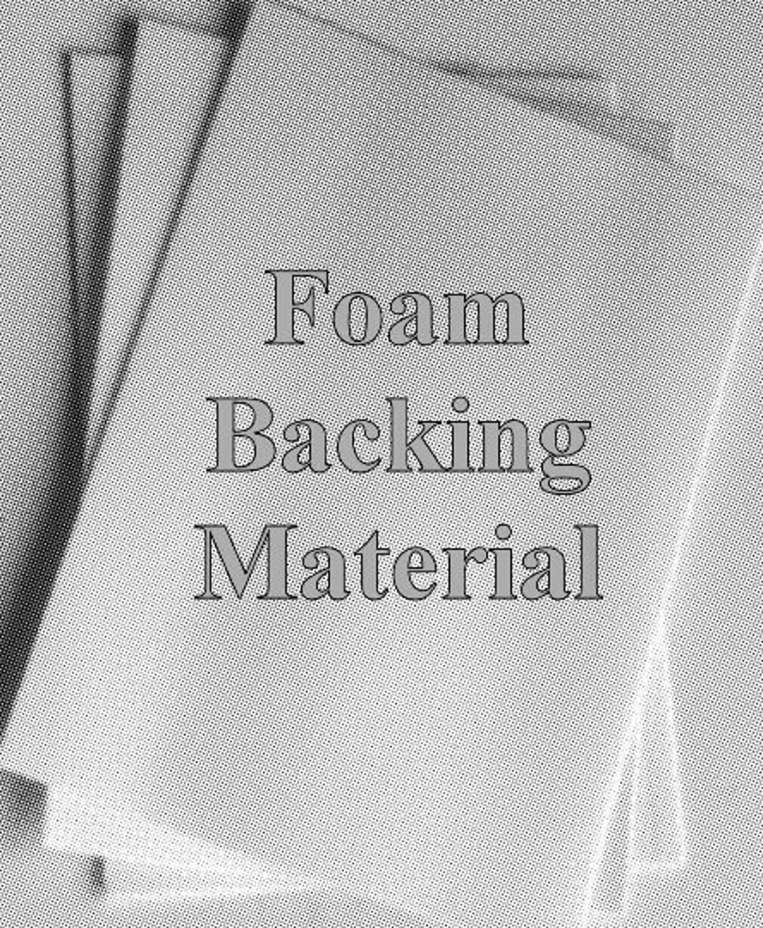 Foam Backing Material for Roller-printing (package of 5) 5" X 7" - Etsy