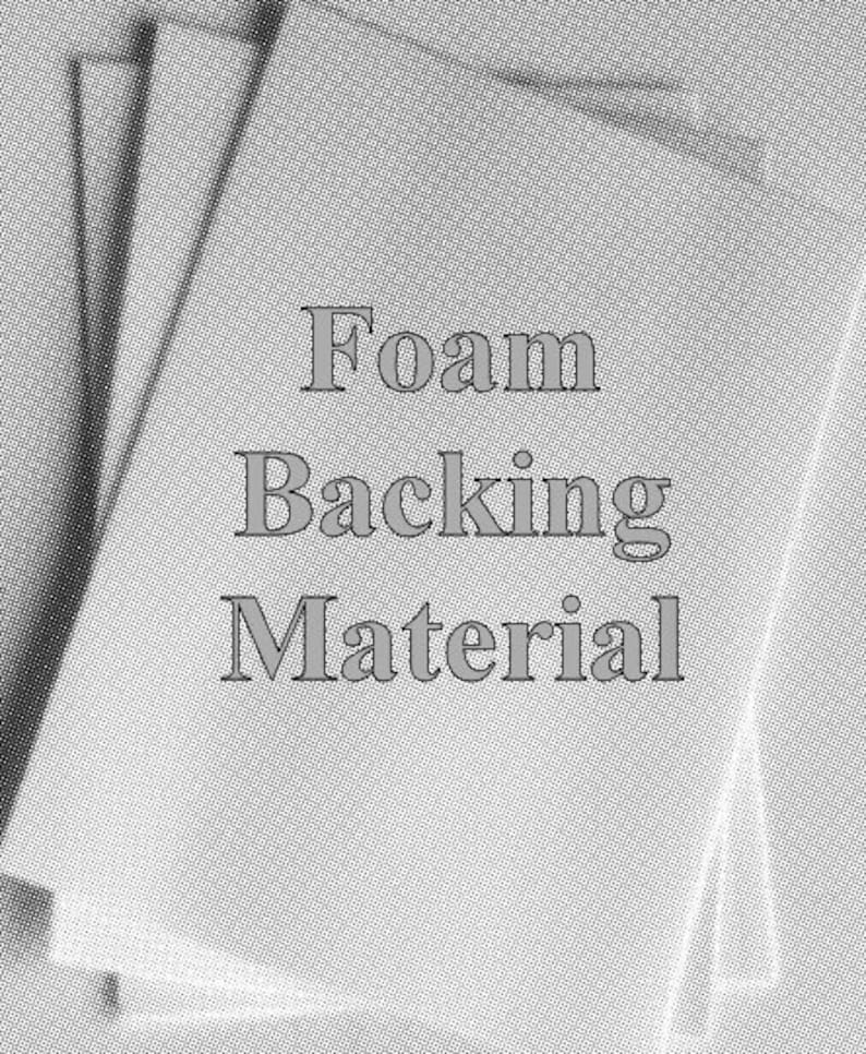 Foam Backing Material for Roller-printing (package of 5) 5" X 7" - Etsy