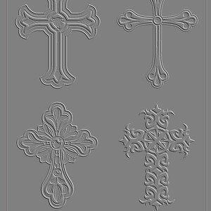 G1940 - Rolling Mill Resources (crosses #1) Rollerprint Pattern 4" X 5 ...