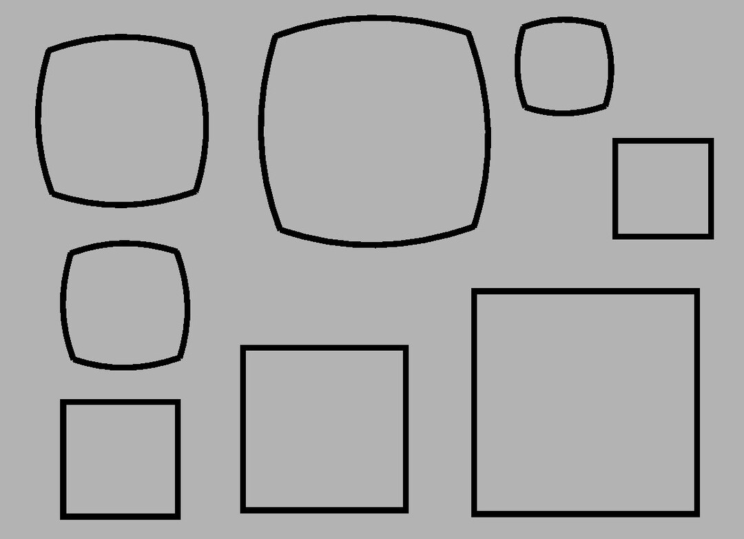 Stencil 111 squares 3 X 4 - Etsy