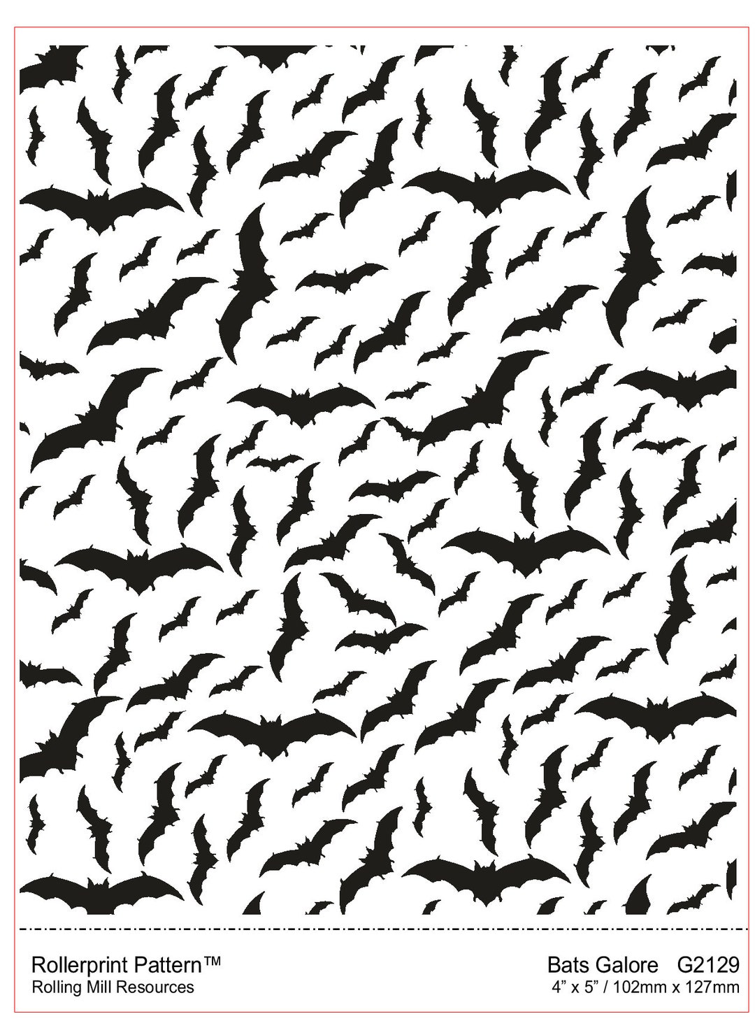 2129 Laminador Bats Galore Patrón general de bajo relieve - Etsy España