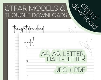 Ctfar Model Journal - Etsy