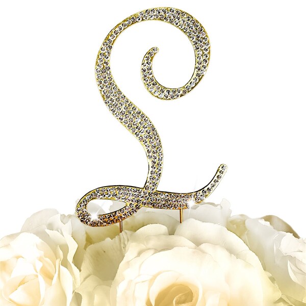 Letter L Cake Topper - Etsy