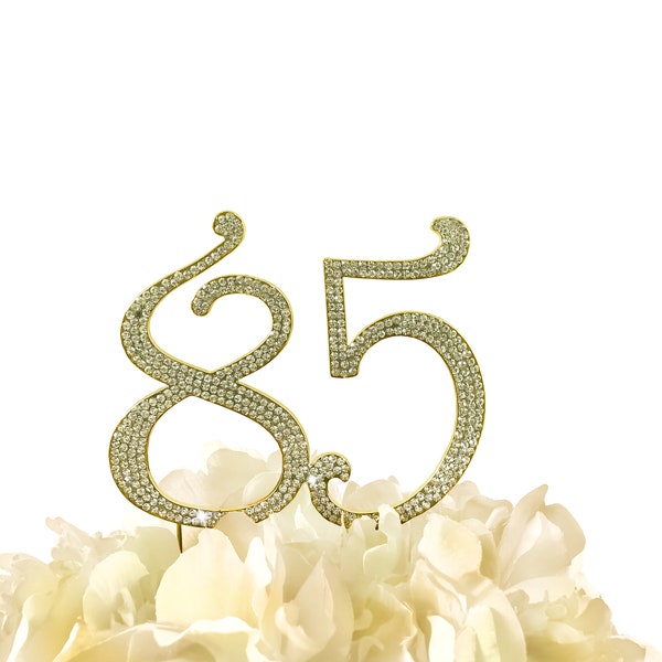 Number Cake Topper - Etsy