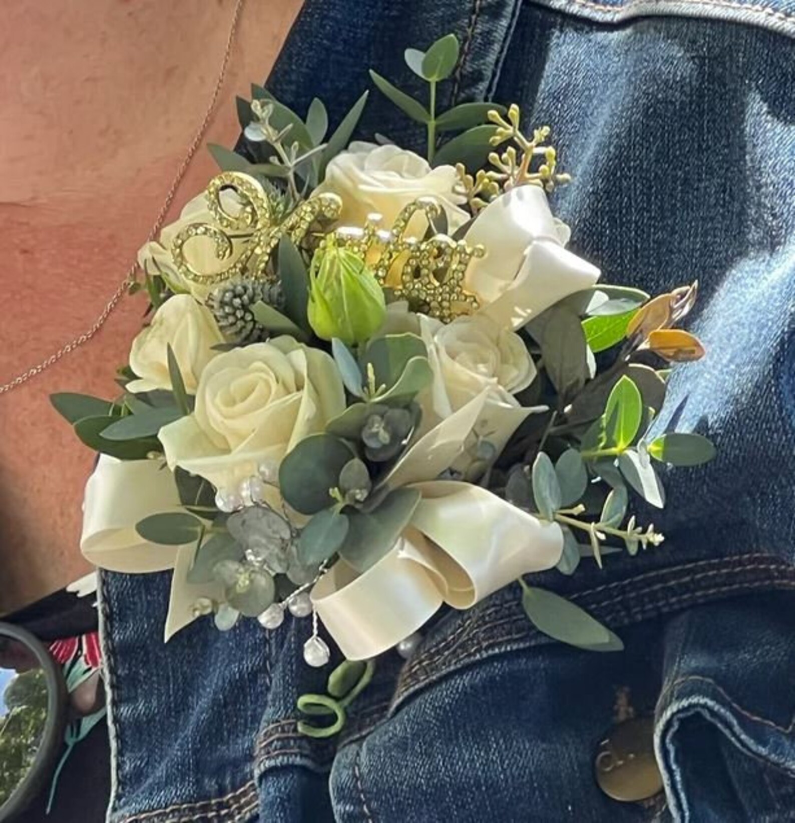 Mother of the Bride Rhinestone Pin Gold - Etsy