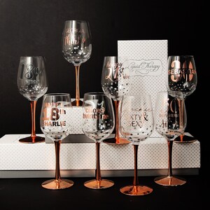 Personalised 18th Birthday Wine Glass - Eighteen & Legal - Etsy