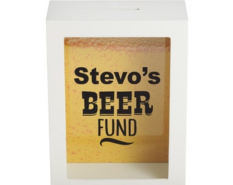 Beer Fund Money Saving Jar Piggy Bank Money Box Father's Day Gift - Etsy UK