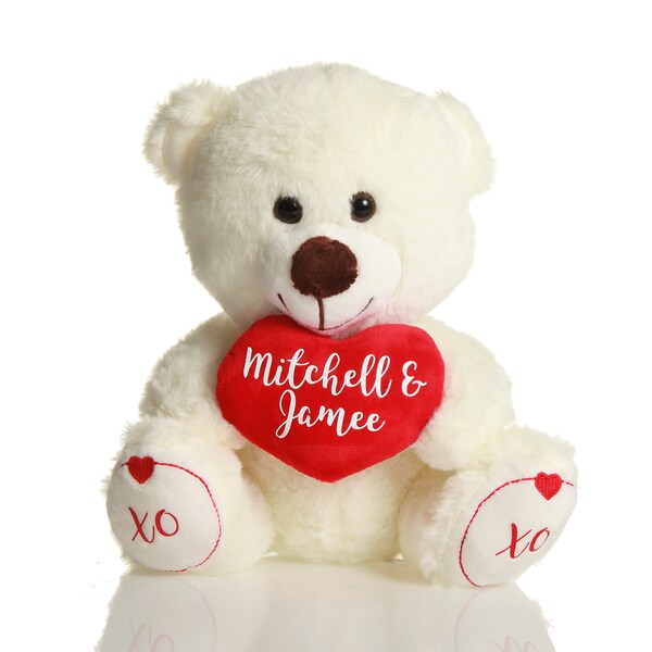 Heart Teddy Bear - Etsy