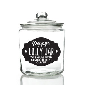 Personalised to Share Lolly Jar - Etsy